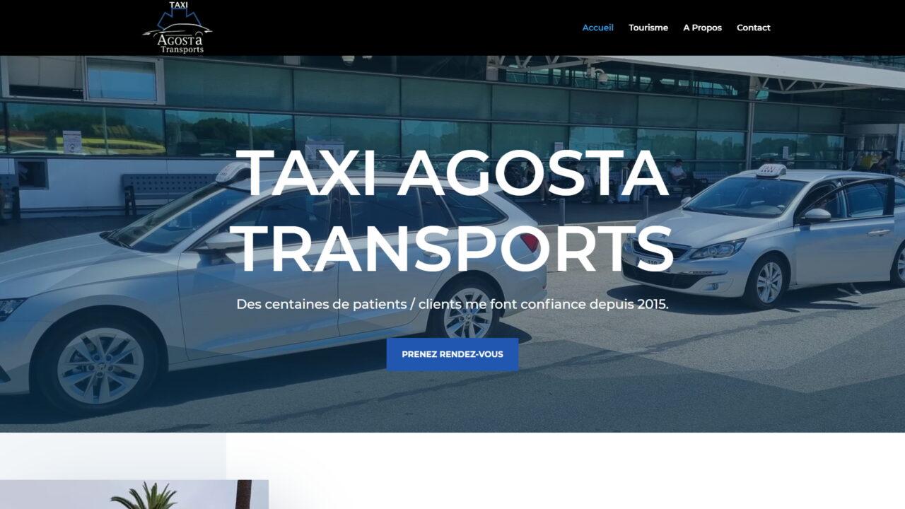 Taxi Agosta Transports - Tips - Création de sites Internet en Corse